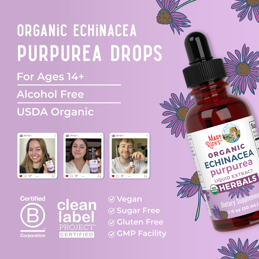 echinacea for stress relief and wellness