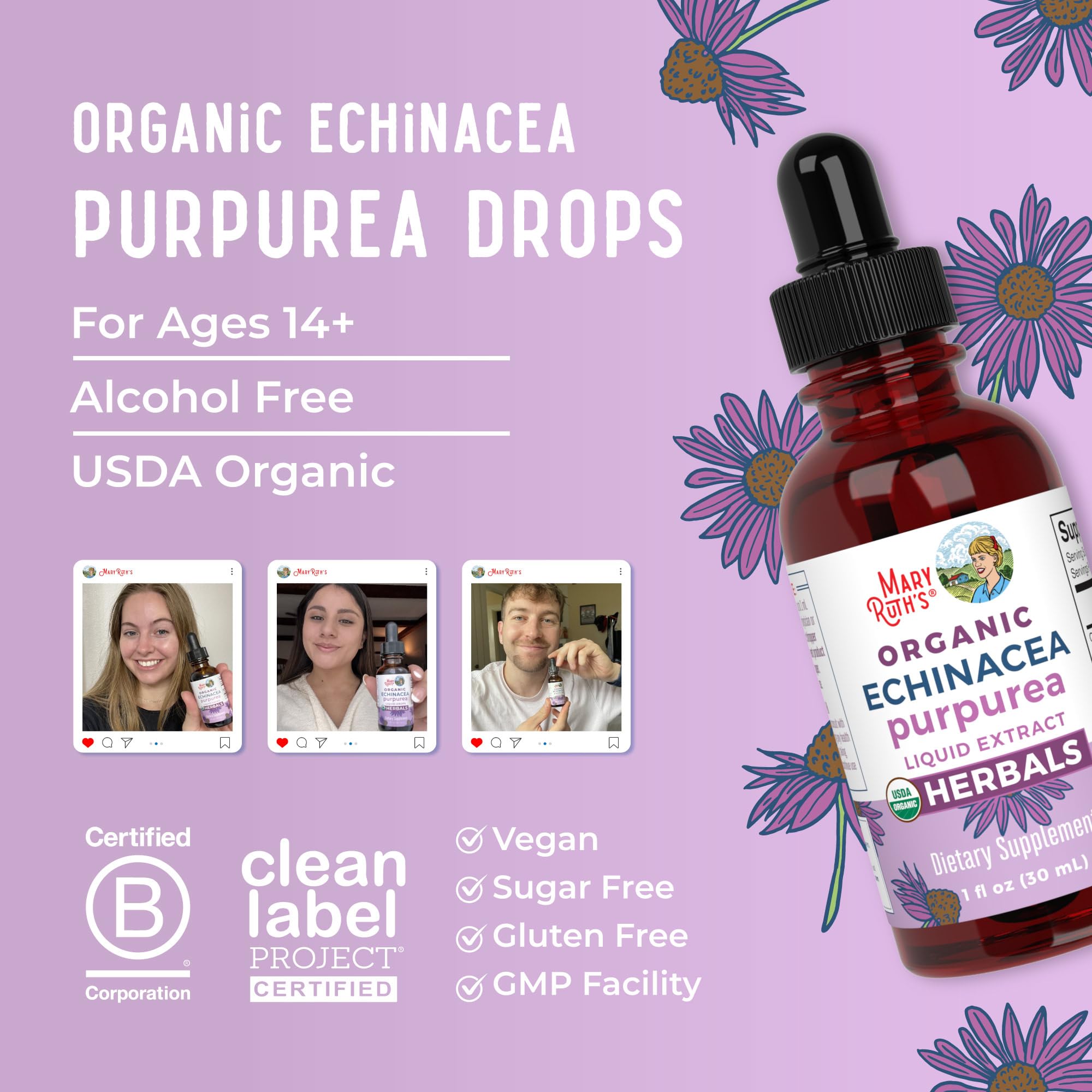 echinacea for stress relief and wellness
