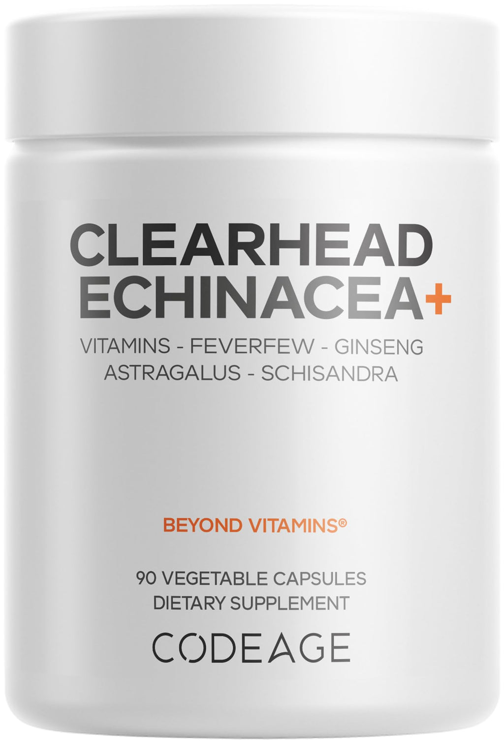 Echinacea ginseng supplement for wellness