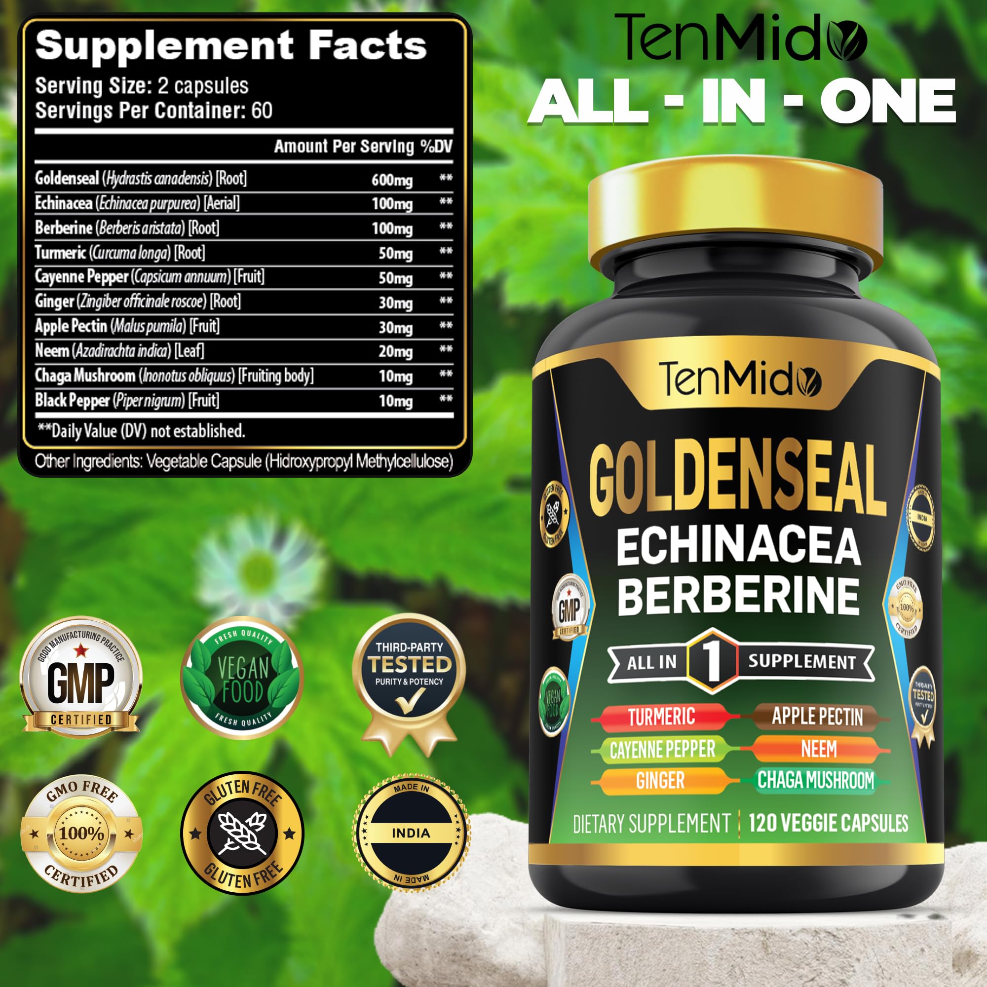 echinacea goldenseal blend for immunity