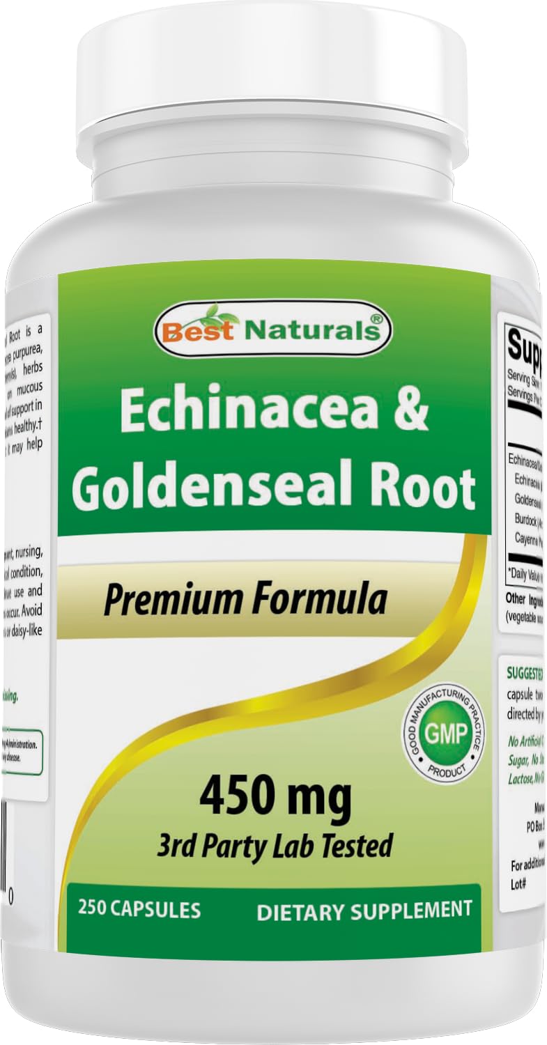 Echinacea Goldenseal immune support capsules