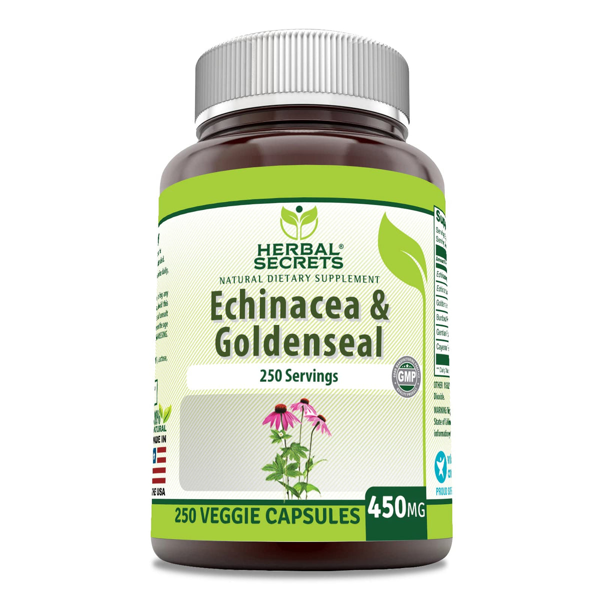 Echinacea Goldenseal immune support capsules