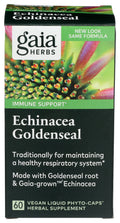 echinacea goldenseal immune support