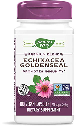 Echinacea Goldenseal root capsules