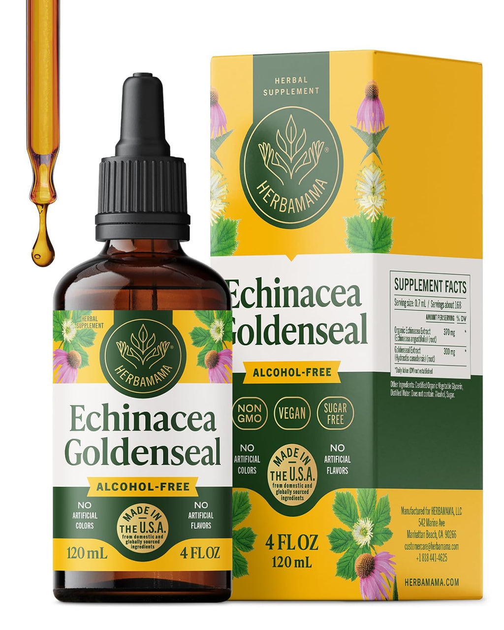 Echinacea Goldenseal tincture benefits
