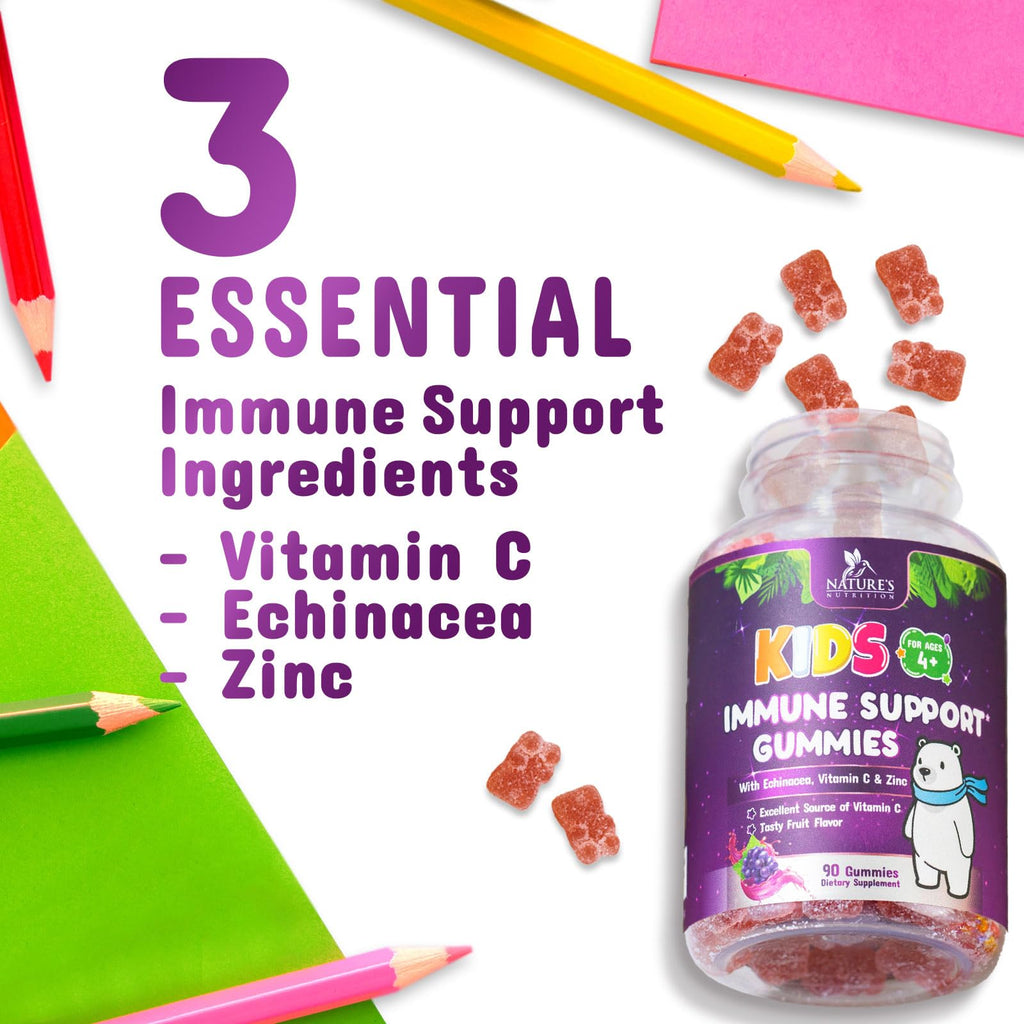 Echinacea gummies for ages 4 and up