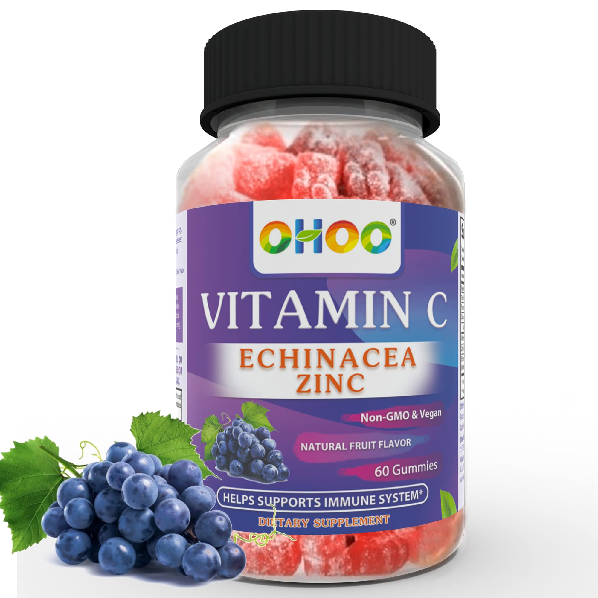 Echinacea gummies for immune support
