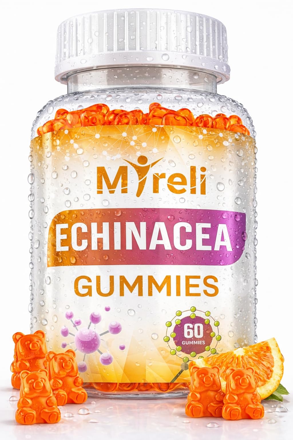 Echinacea gummies for immune support