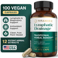 Echinacea herbal lymphatic support capsules