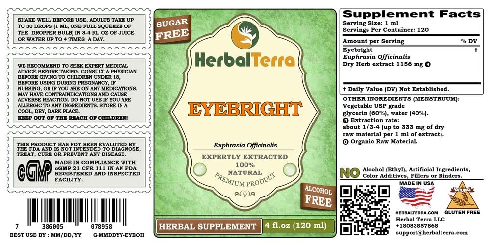 Echinacea herbal remedy for eyes