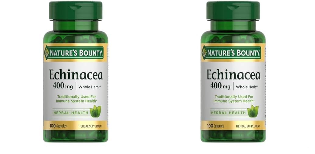 Echinacea herbal supplement for immunity
