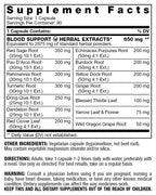 Echinacea herbal supplement for vitality