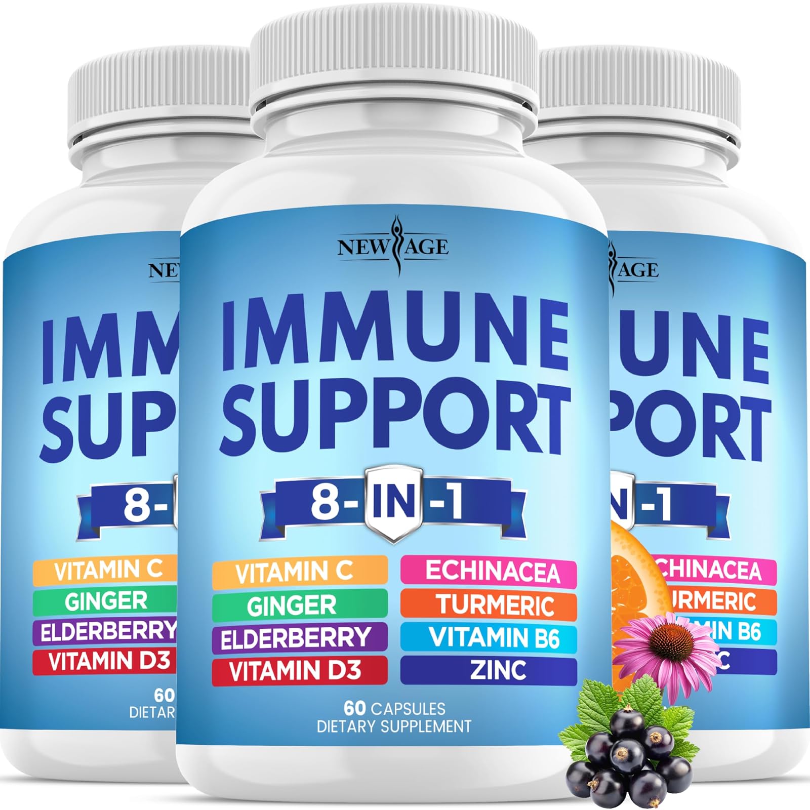 echinacea immune support capsules