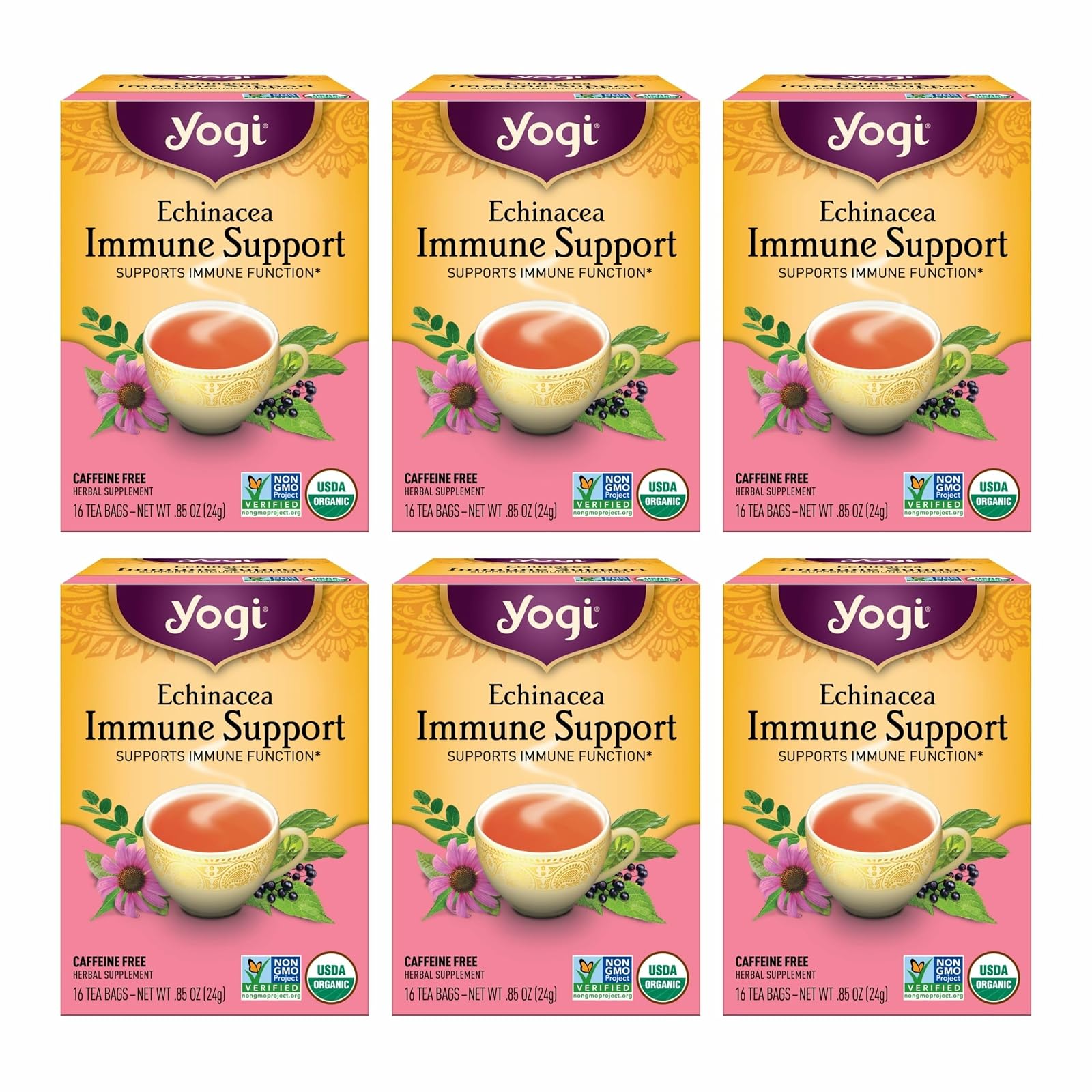 echinacea immune support tea bags