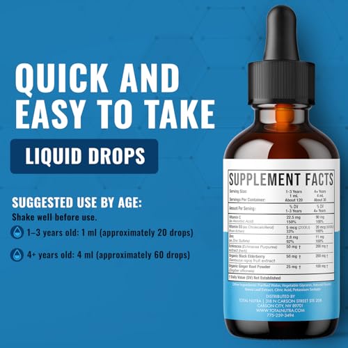 Echinacea immunity drops for kids