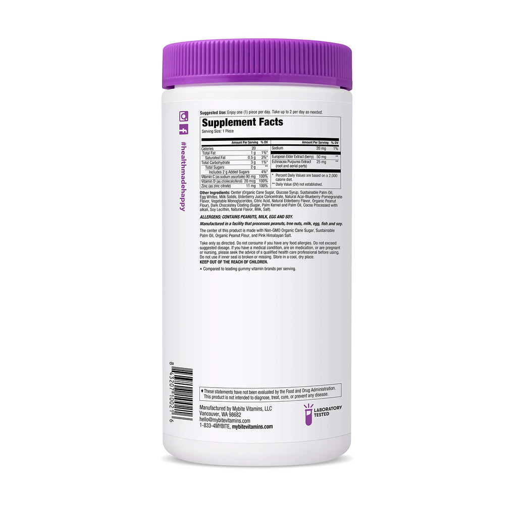 echinacea infused chocolate supplements
