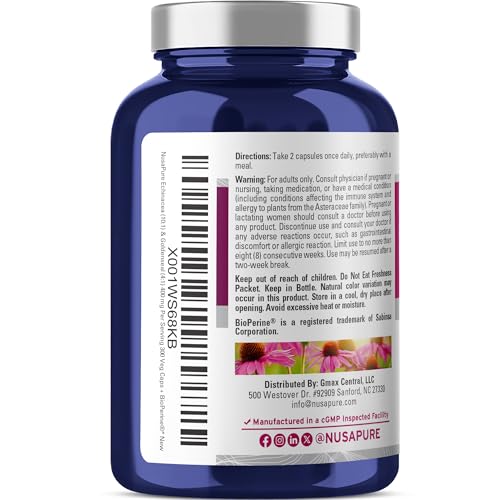 Echinacea purpurea for respiratory support