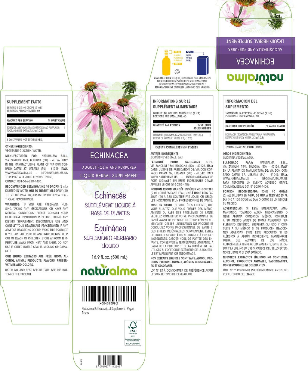 Echinacea root extract for seasonal wellness