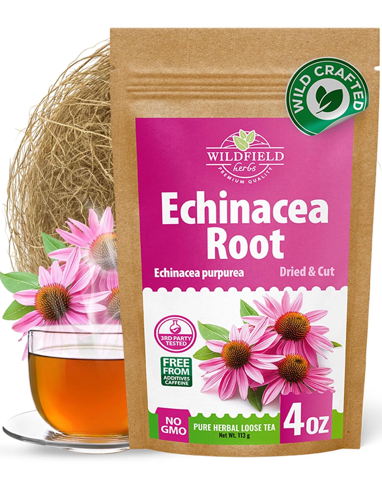 Echinacea root herbal tea benefits