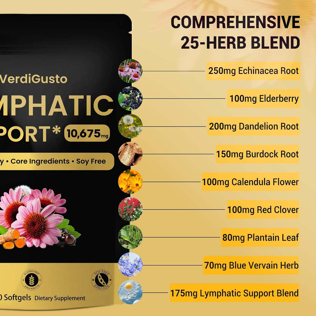Echinacea softgels for detox support