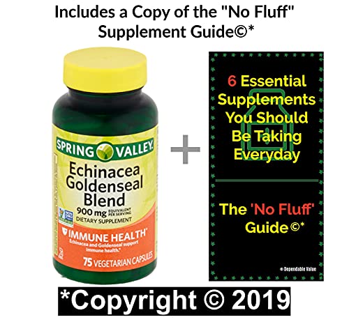 Echinacea supplement with no fluff guide