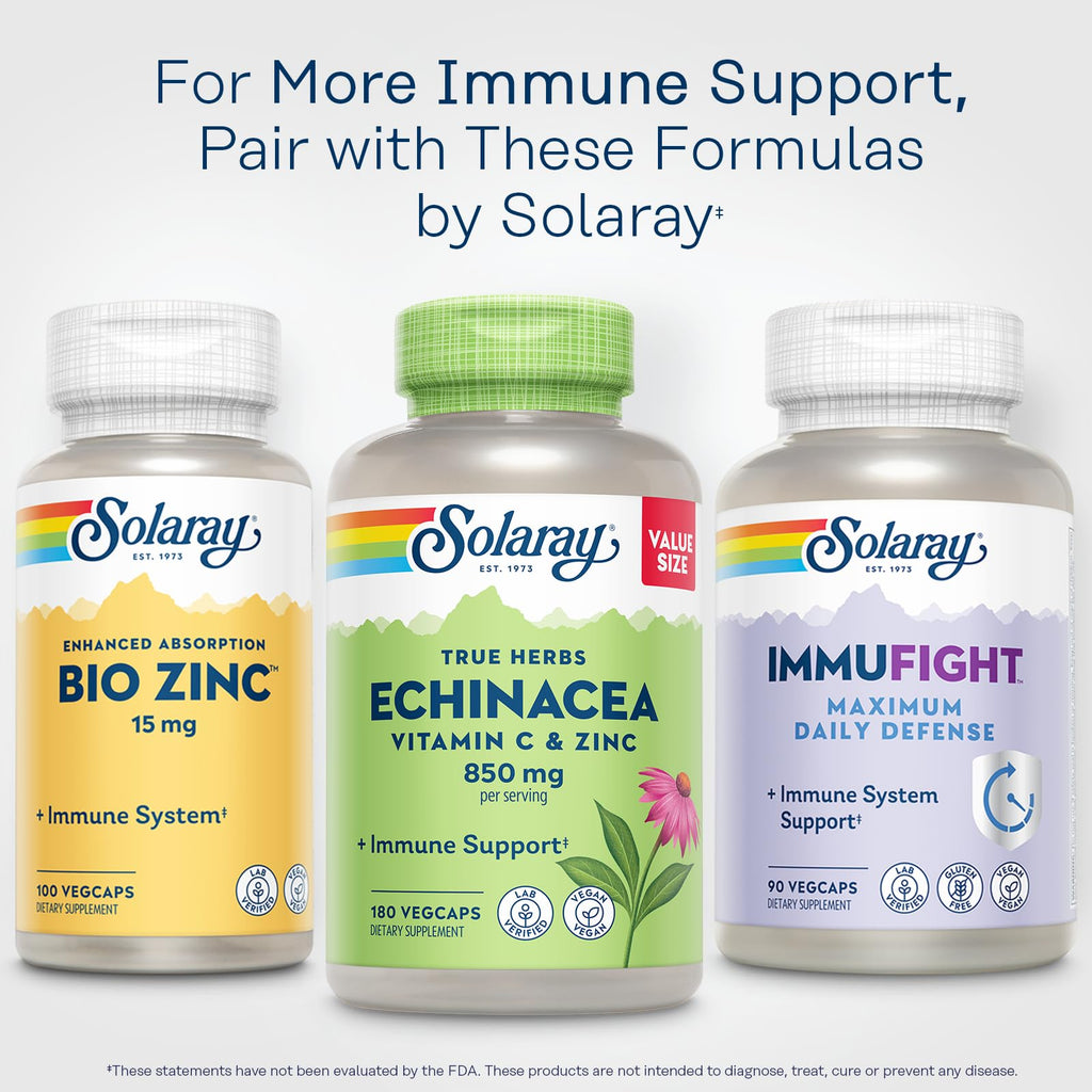 Echinacea supplement with zinc