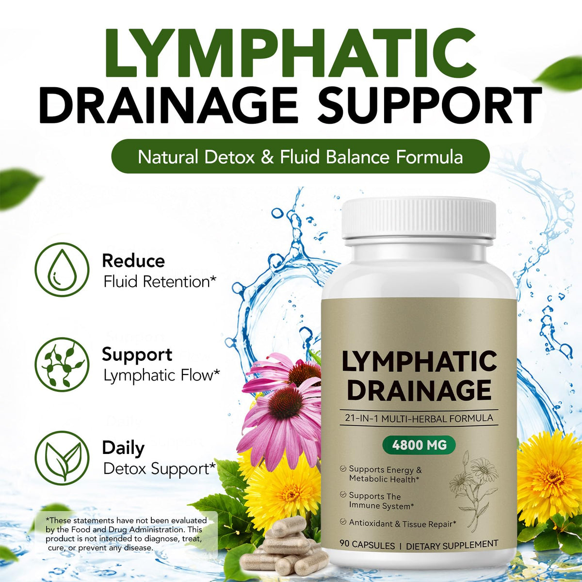 Echinacea supplements for immune support