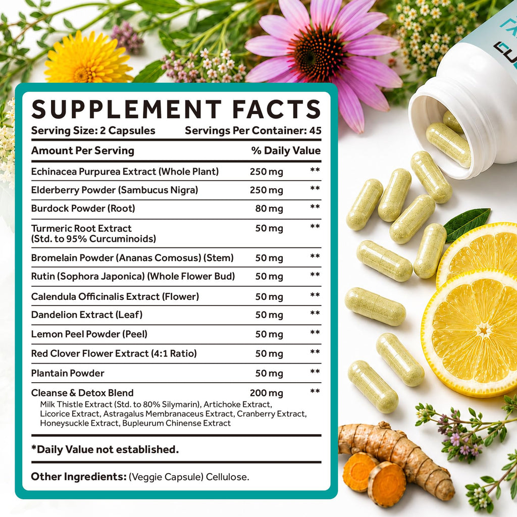 Echinacea supplements for immune support