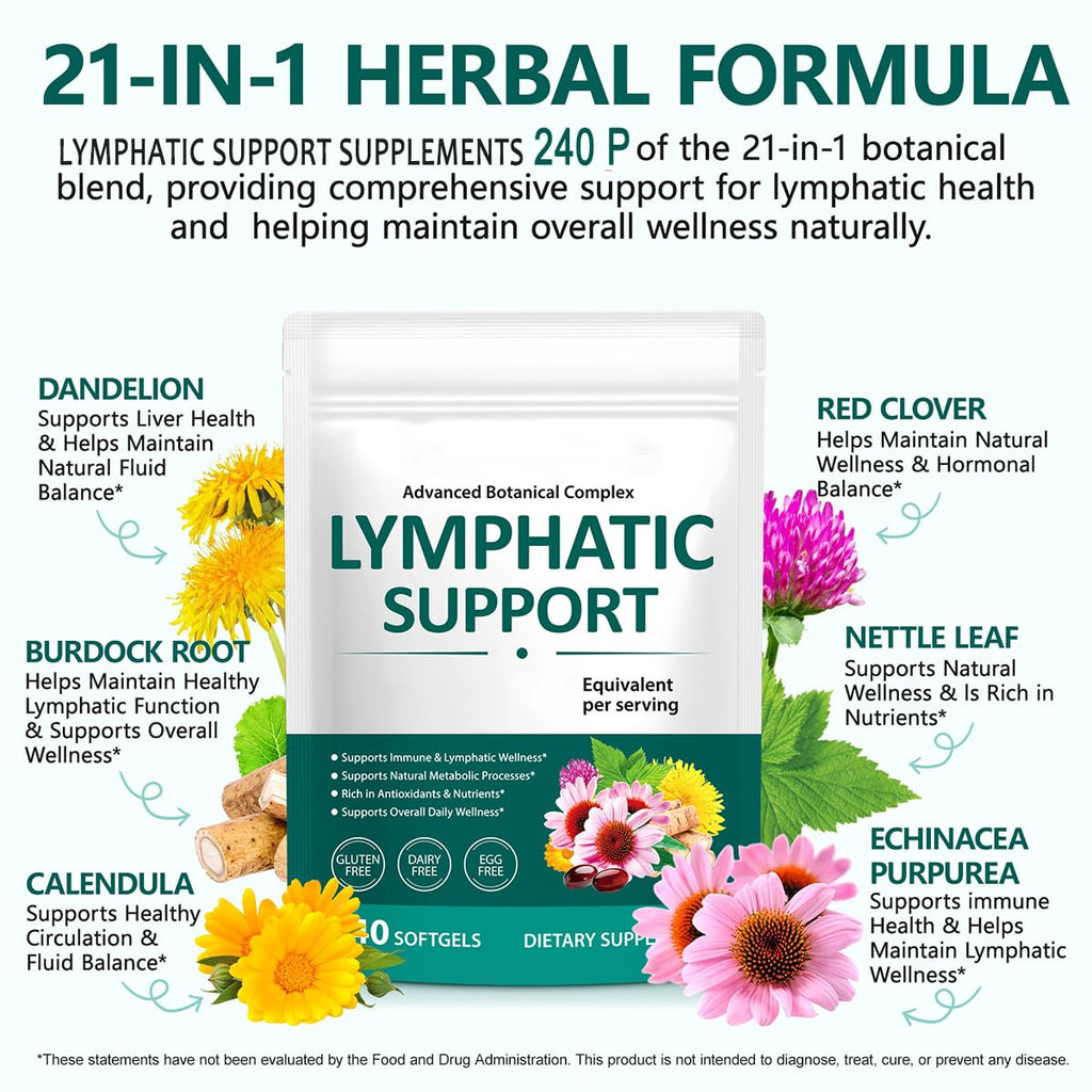 echinacea supplements for lymph health