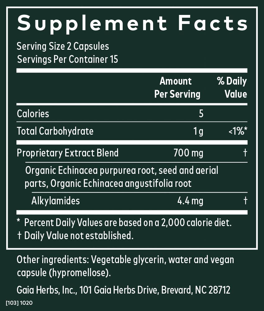 Echinacea Supreme immune support