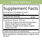 Echinacea syrup for seasonal wellness