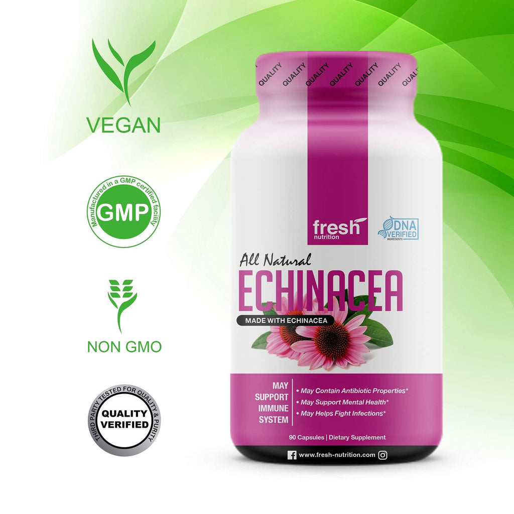 Echinacea tablets for throat comfort