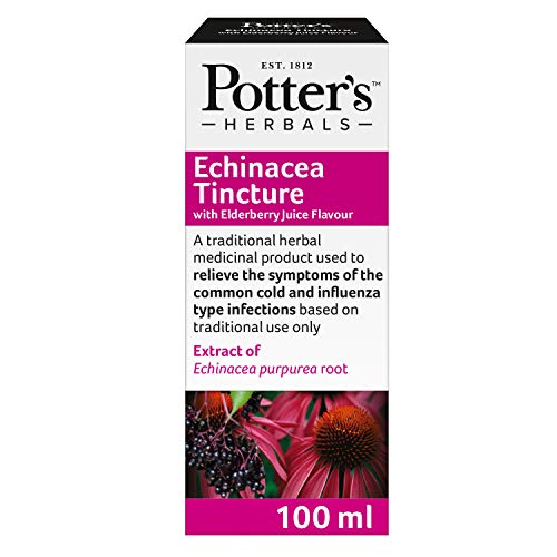 Echinacea tincture with elderberry juice flavour