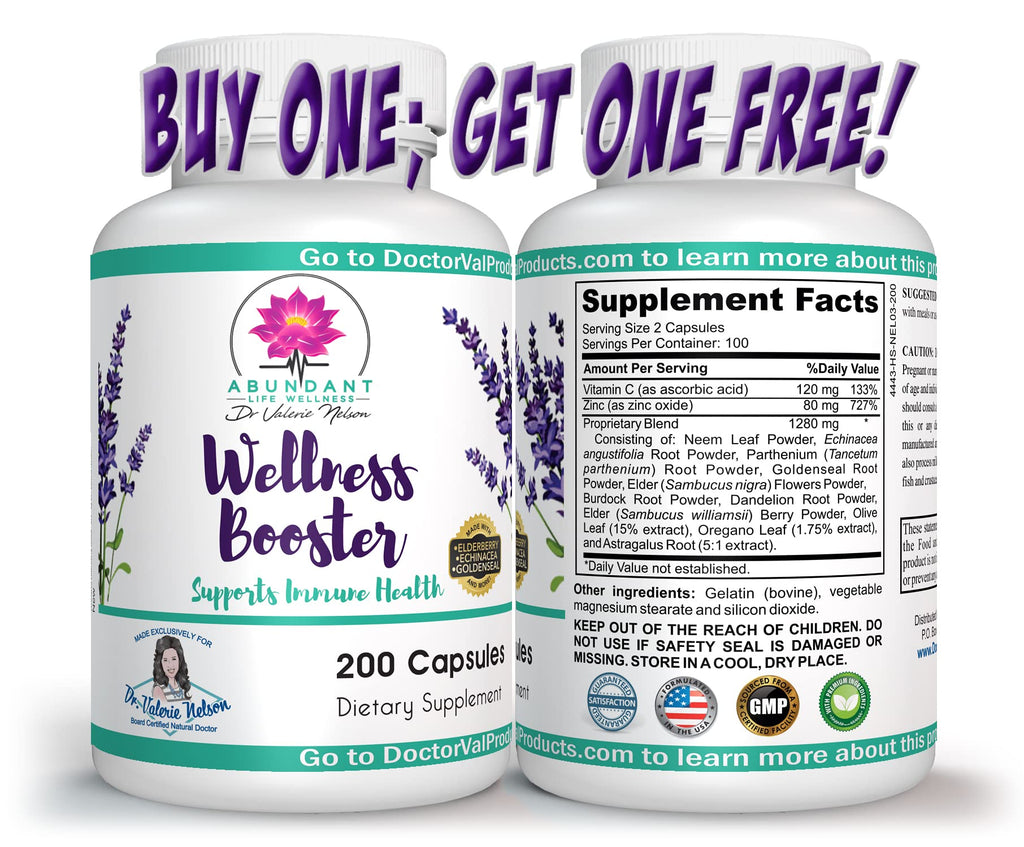 Echinacea wellness booster for immunity