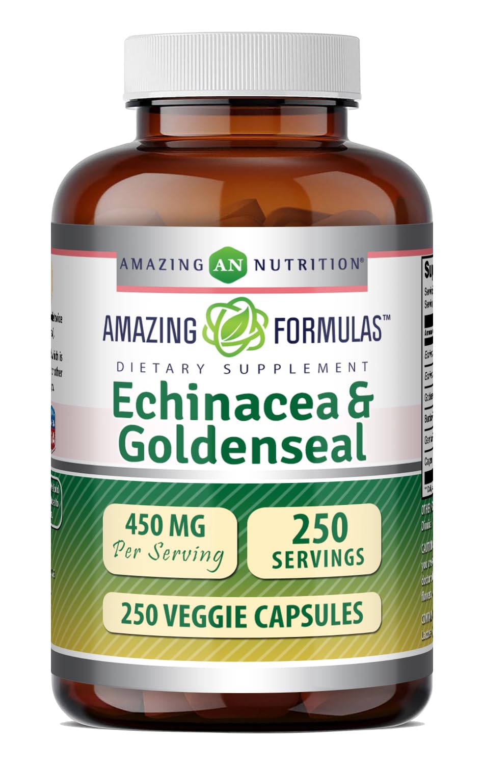 echinacea with goldenseal veggie capsules