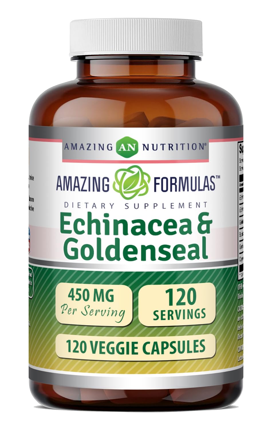 echinacea with goldenseal veggie capsules