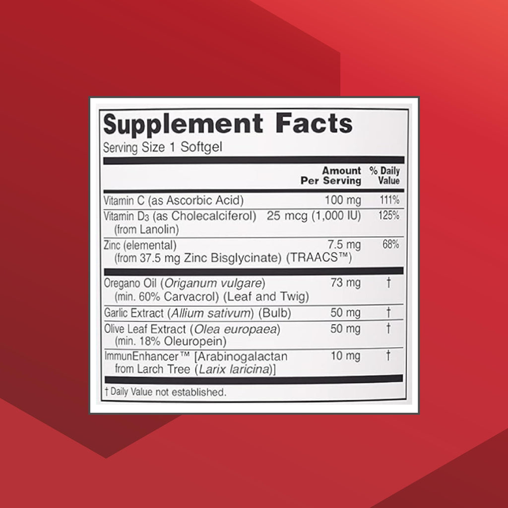 Echinacea with Vitamin C and D