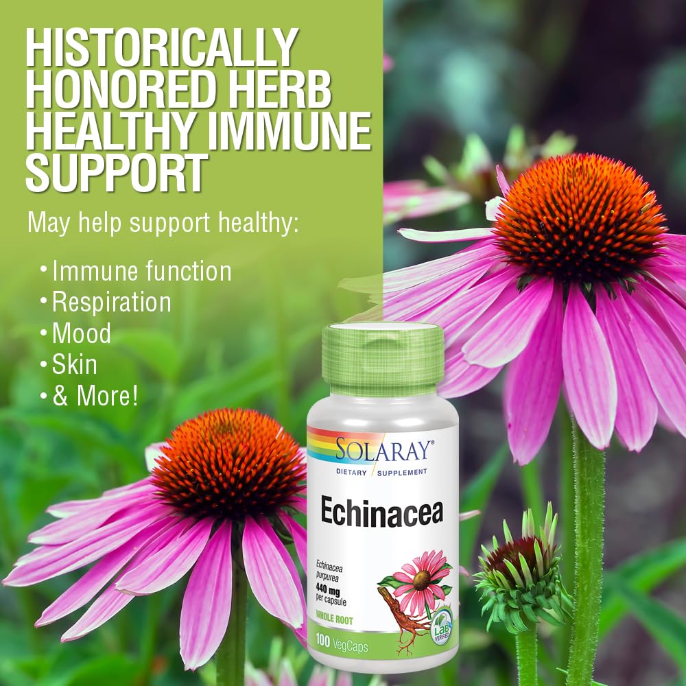 Echinacea with vitamin C and zinc