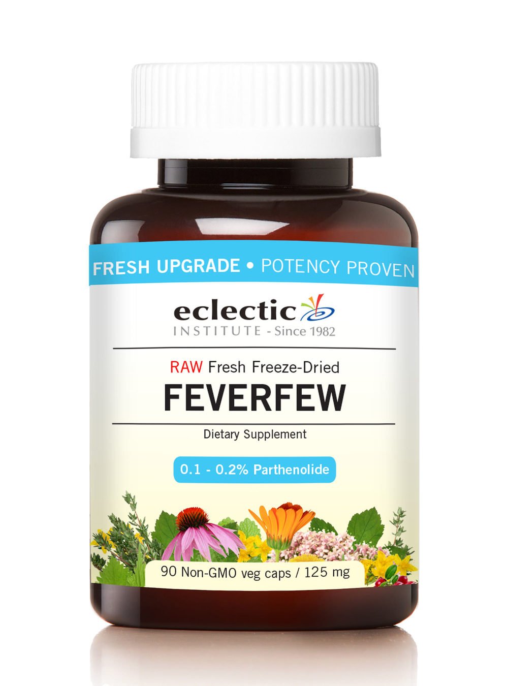 Eclectic Feverfew blended vitamin supplements
