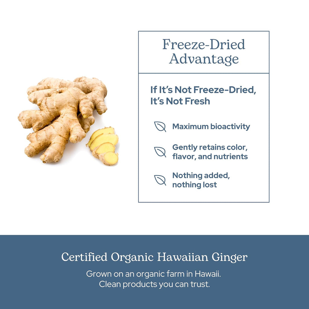 Eclectic Ginger capsules for daily health