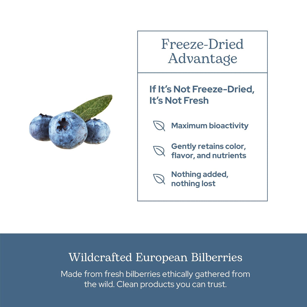 Eclectic Herb bilberry for healthy circulation