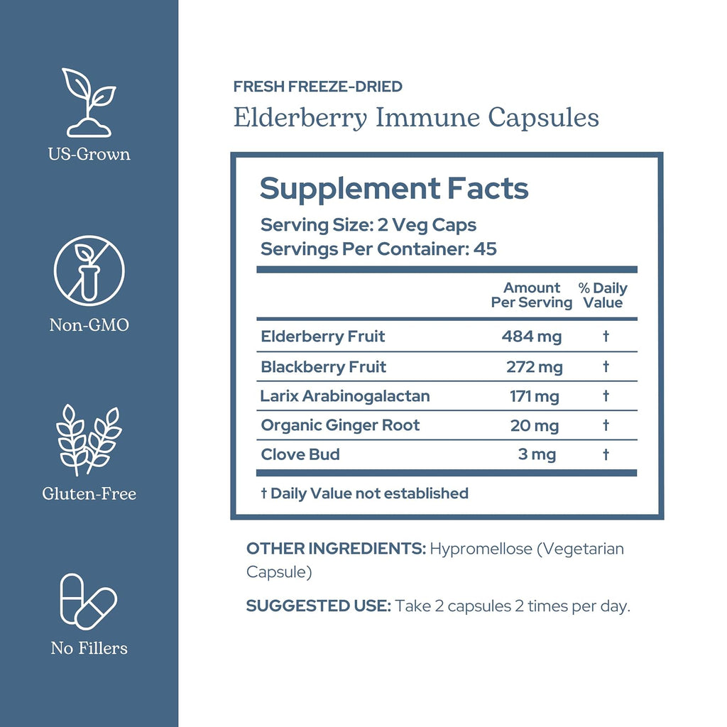 Eclectic Herb elderberry supplement benefits