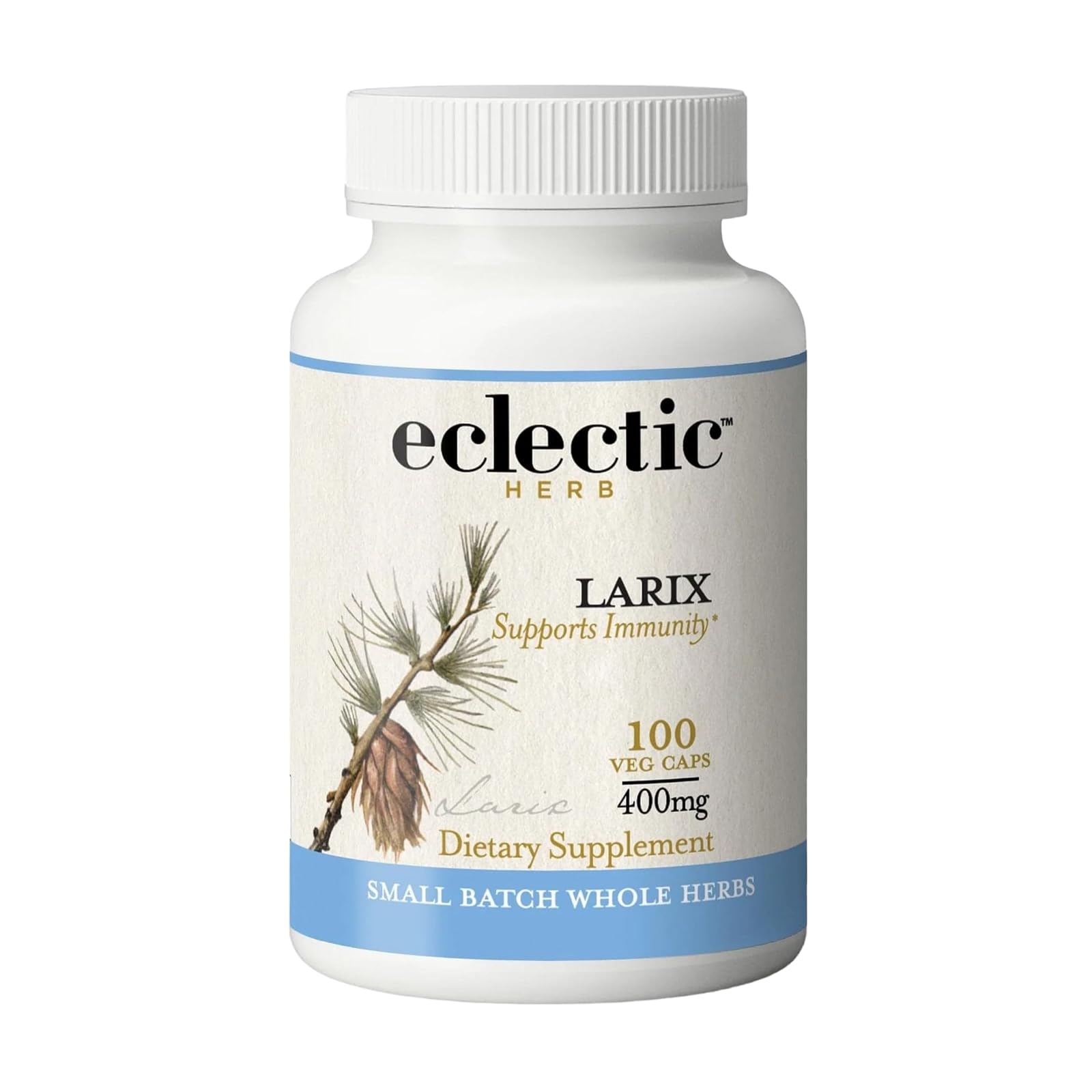 Eclectic Herb Larix Capsules for daily wellness