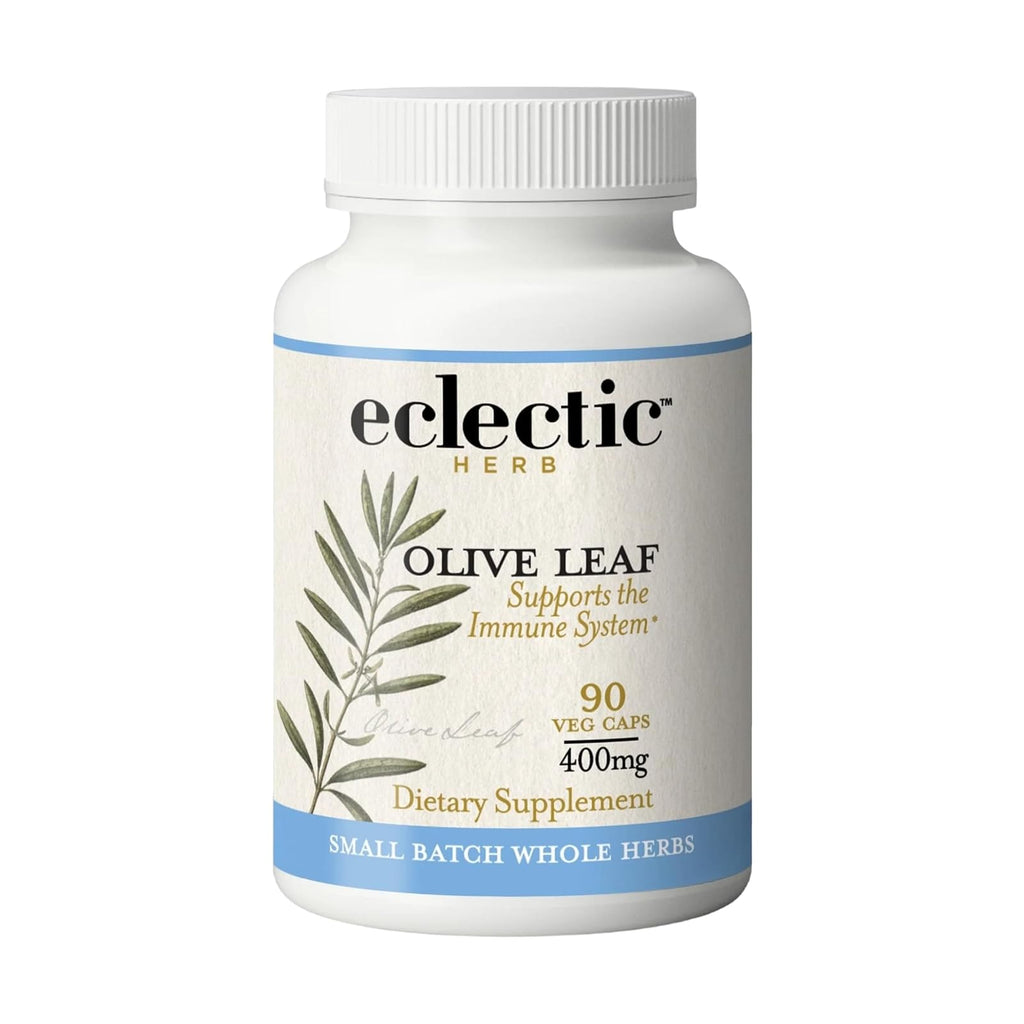 Eclectic Herb organic olive leaf capsules