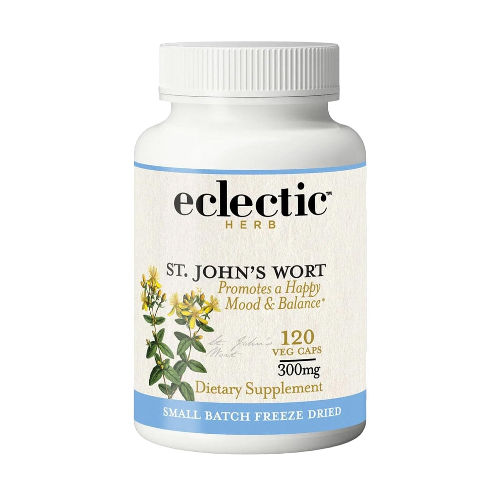 Eclectic Herb St. John's Wort capsules