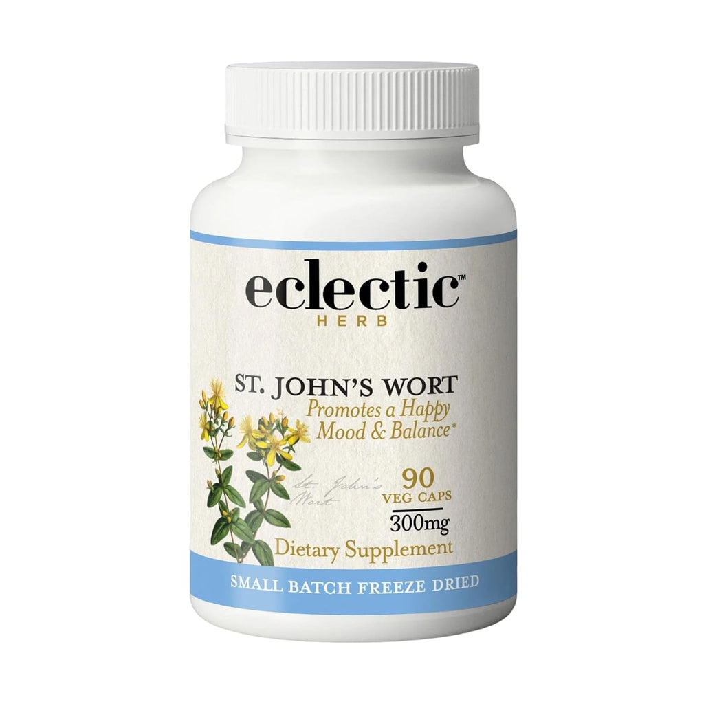 Eclectic Herb St. John's Wort capsules