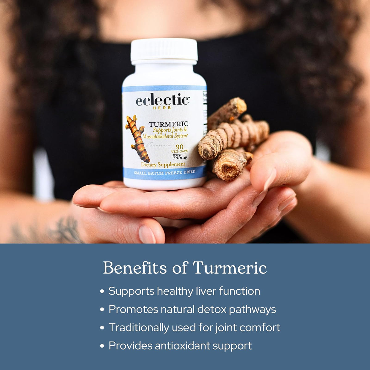 Eclectic Herb turmeric for daily vitality