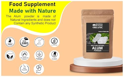 eco-friendly alum powder for beauty
