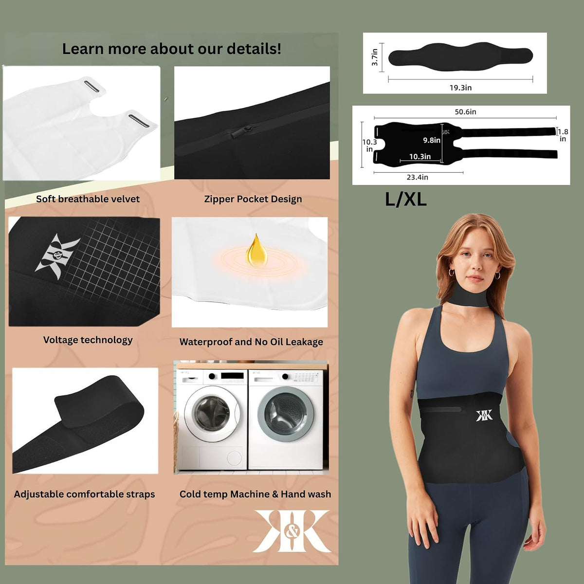 eco-friendly compress for body care