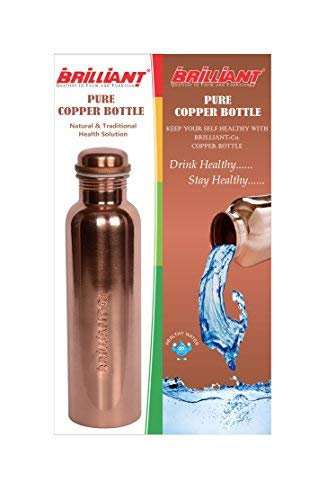 Eco-friendly copper bottle for wellness